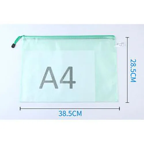 A4 Size Waterproof Document Bag Transparent Pvc Plastic Document Bag ...