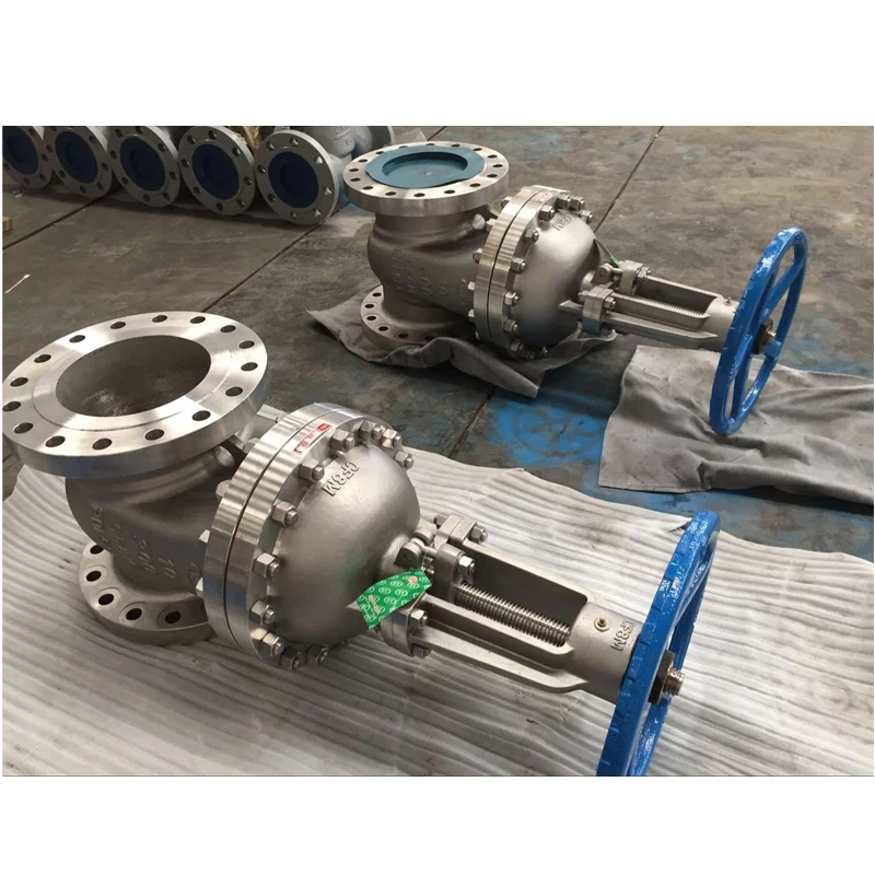 ANSI API DN100 300LB CF8 304 306 Stainless Steel Flanged Hard Seal High ...