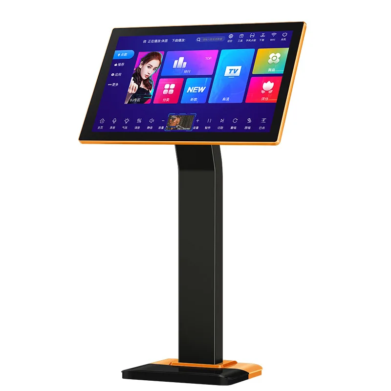 Portable 19''/21.5'' Touch Screen Karaoke Machine with 500GB Storage