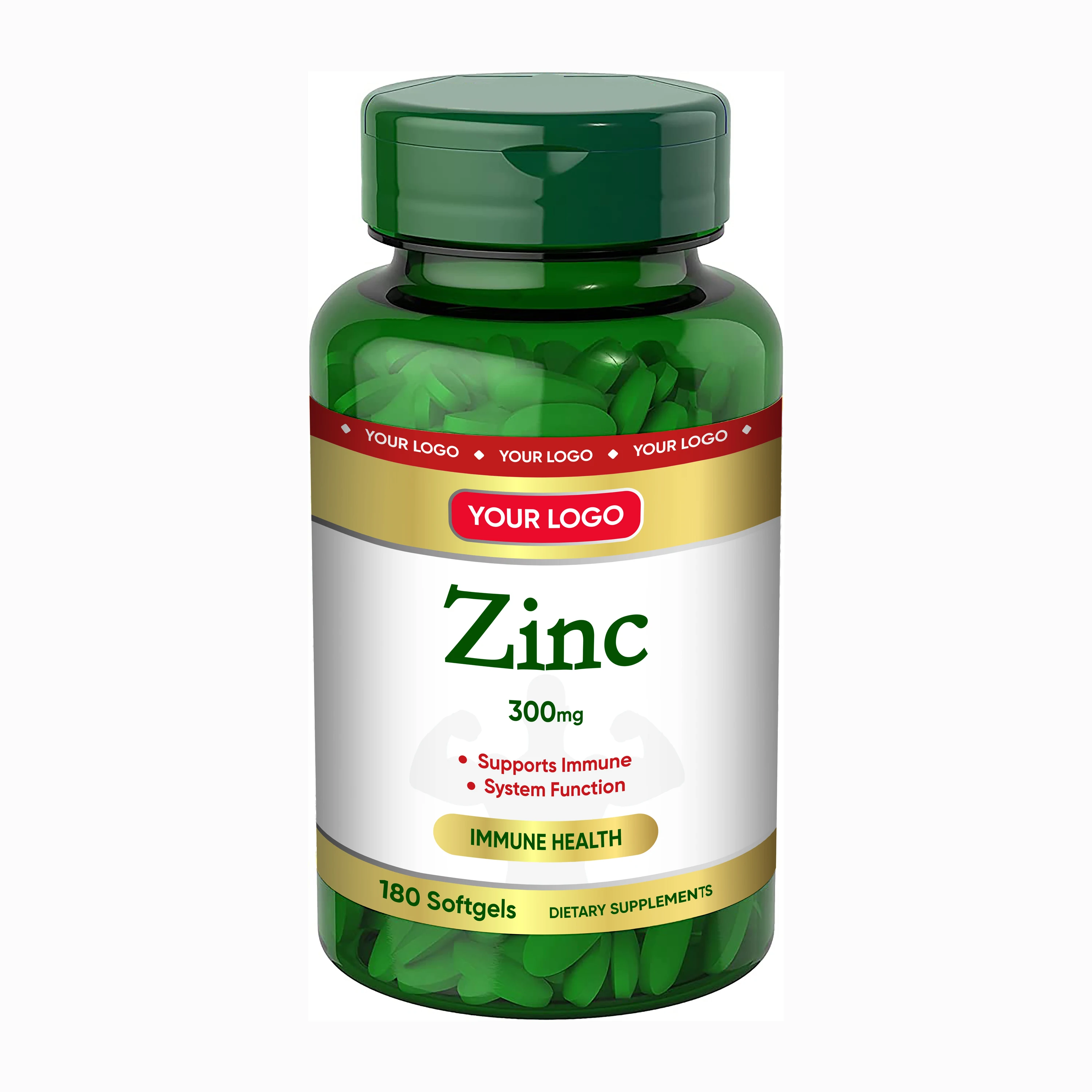 GMP Essentials Zinc Supplement - Immunity Booster Tablets