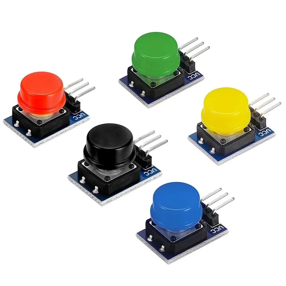 12X12MM Big Key Module Button Module Light Touch Switch Module with Hat ...
