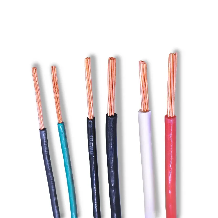 BV THW THHN electrical wire cable 2.5mm 4mm 10mm 16mm single core pvc insulated copper cable ...