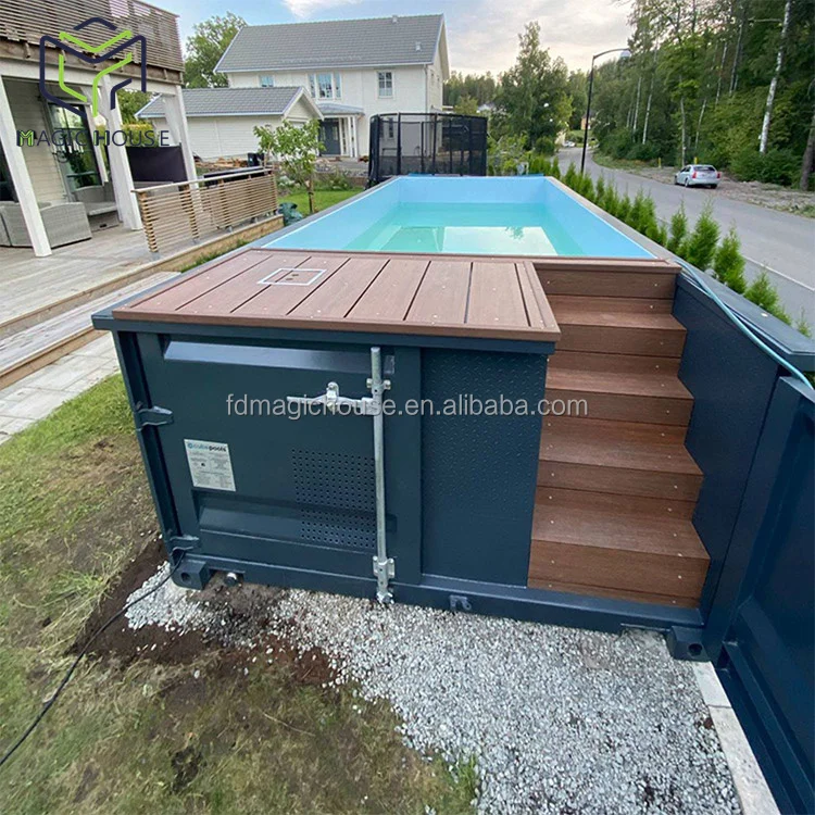 Magic House Shipping Container Swimming Pool 20ft Pool Container - Buy ...