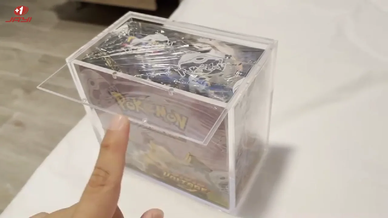 Jayi Clear Acrylic Pokemon Generations Edition Card Game Display Case ...