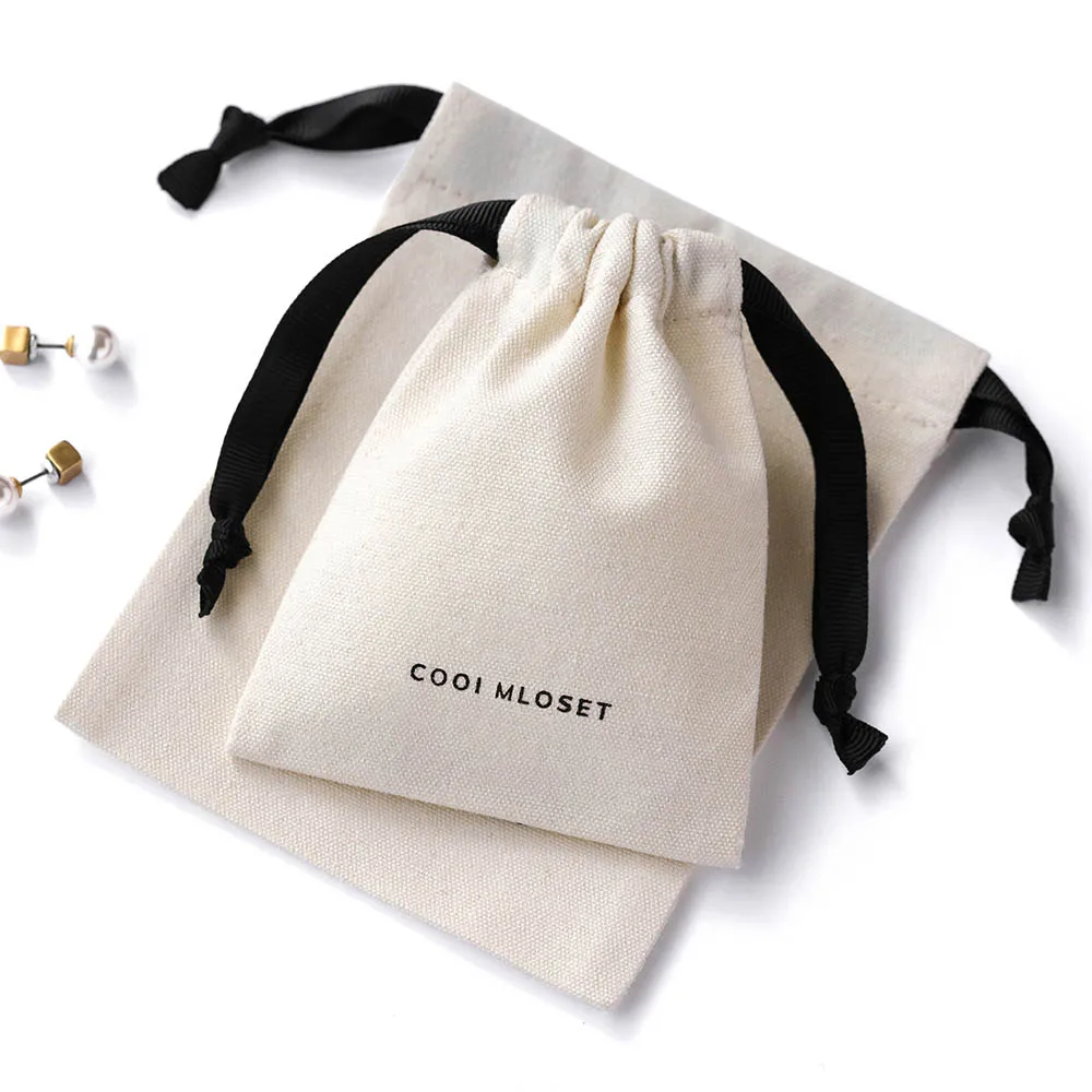 Jewelry Pouch Canvas - Fashionable & Customizable Packaging