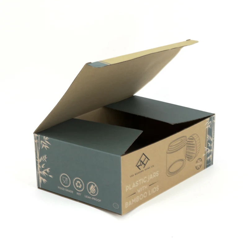 Customizable Corrugated Cardboard Tea Packaging Boxes