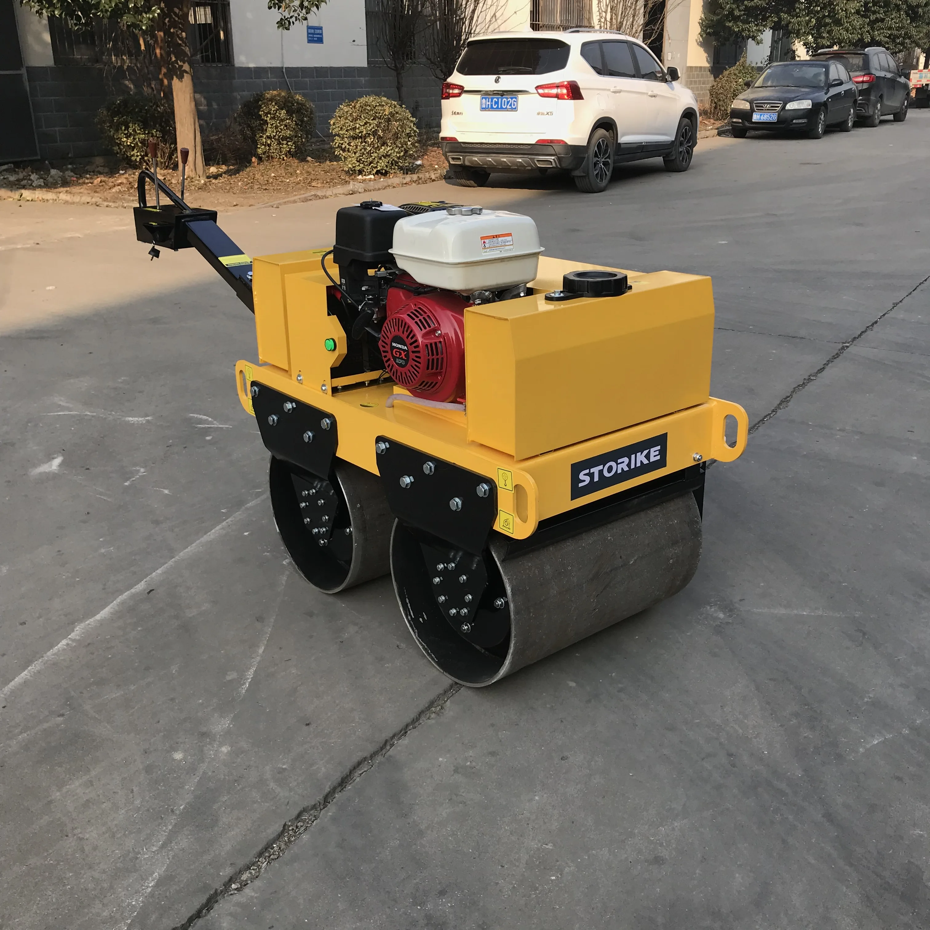 Storike SVH50 Handle Road Roller Compactor - Efficient & Durable