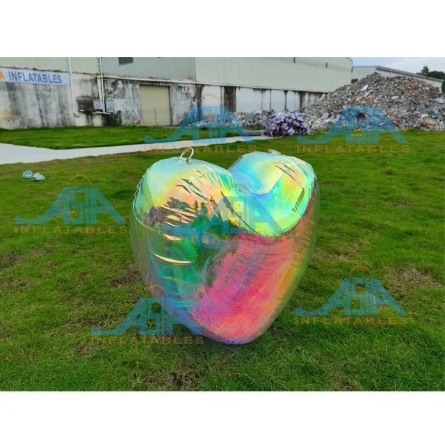 Hanging Inflatable Mirror Ball - Reflective Balloon Decor