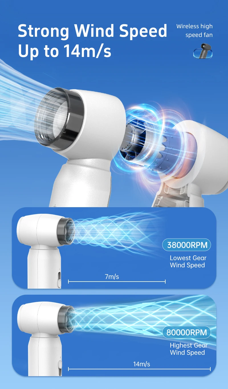 Turbo Fan Mini Air Conditioner Air Condit Adjustable Small Cooling Mini ...