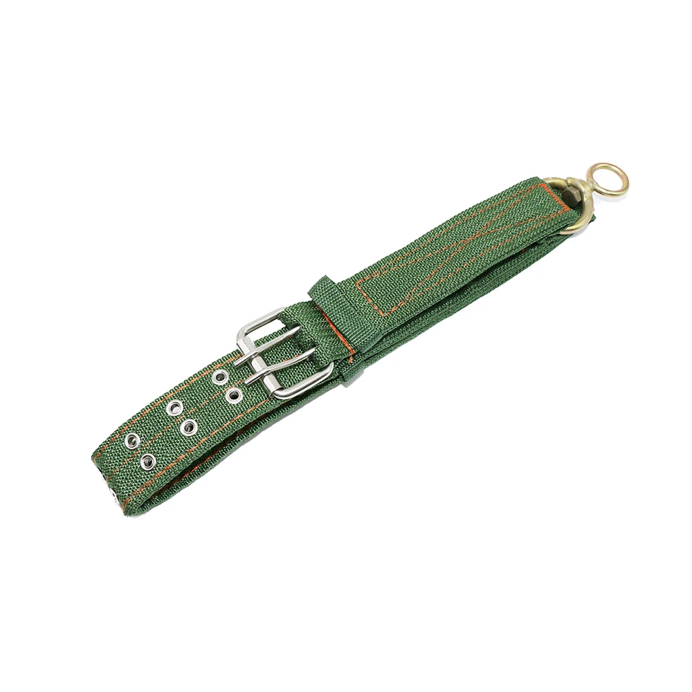 Sturdy Cattle Sheep Collar - 1M Canvas Strap with Metal Buckle