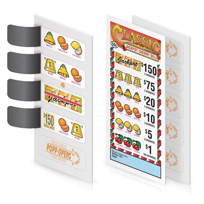 Factory Sale Peel Off Ticket In Jackpot - Buy Pull Tabs Lottery Tickets ...