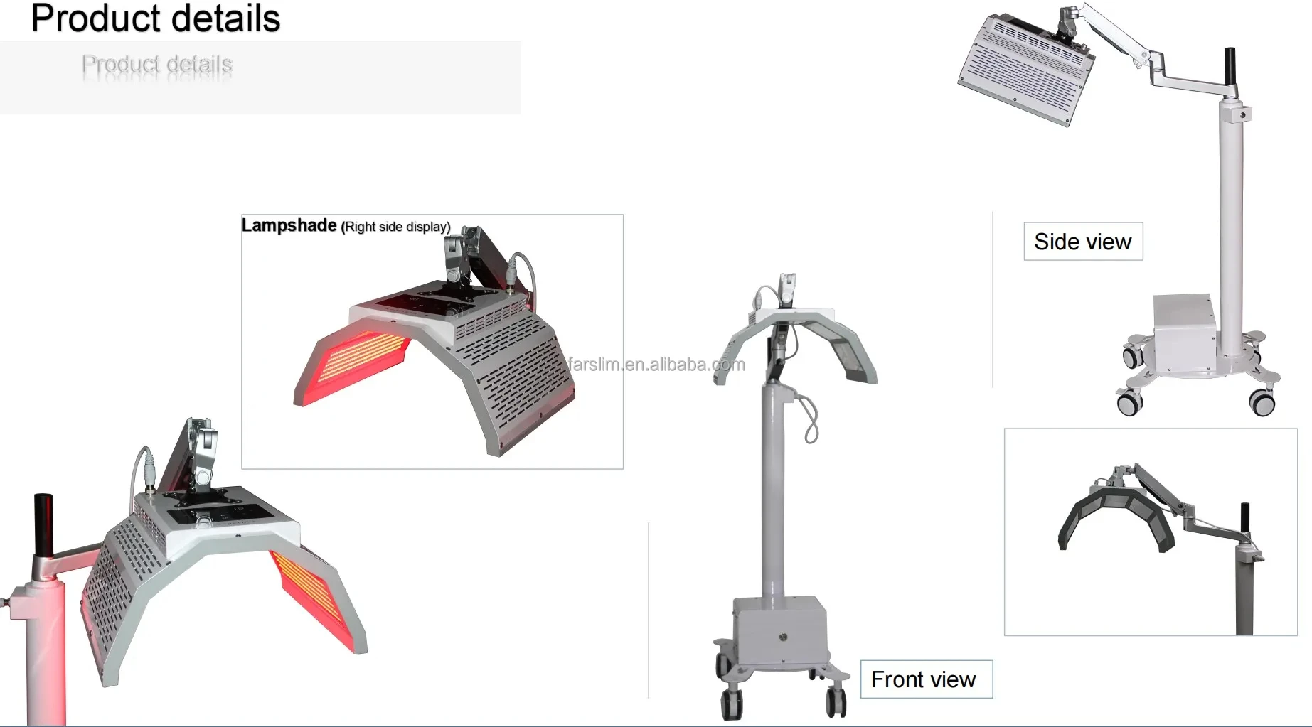 Updated Pdt Photodynamic Red Infrared Machine For Acne Skin ...