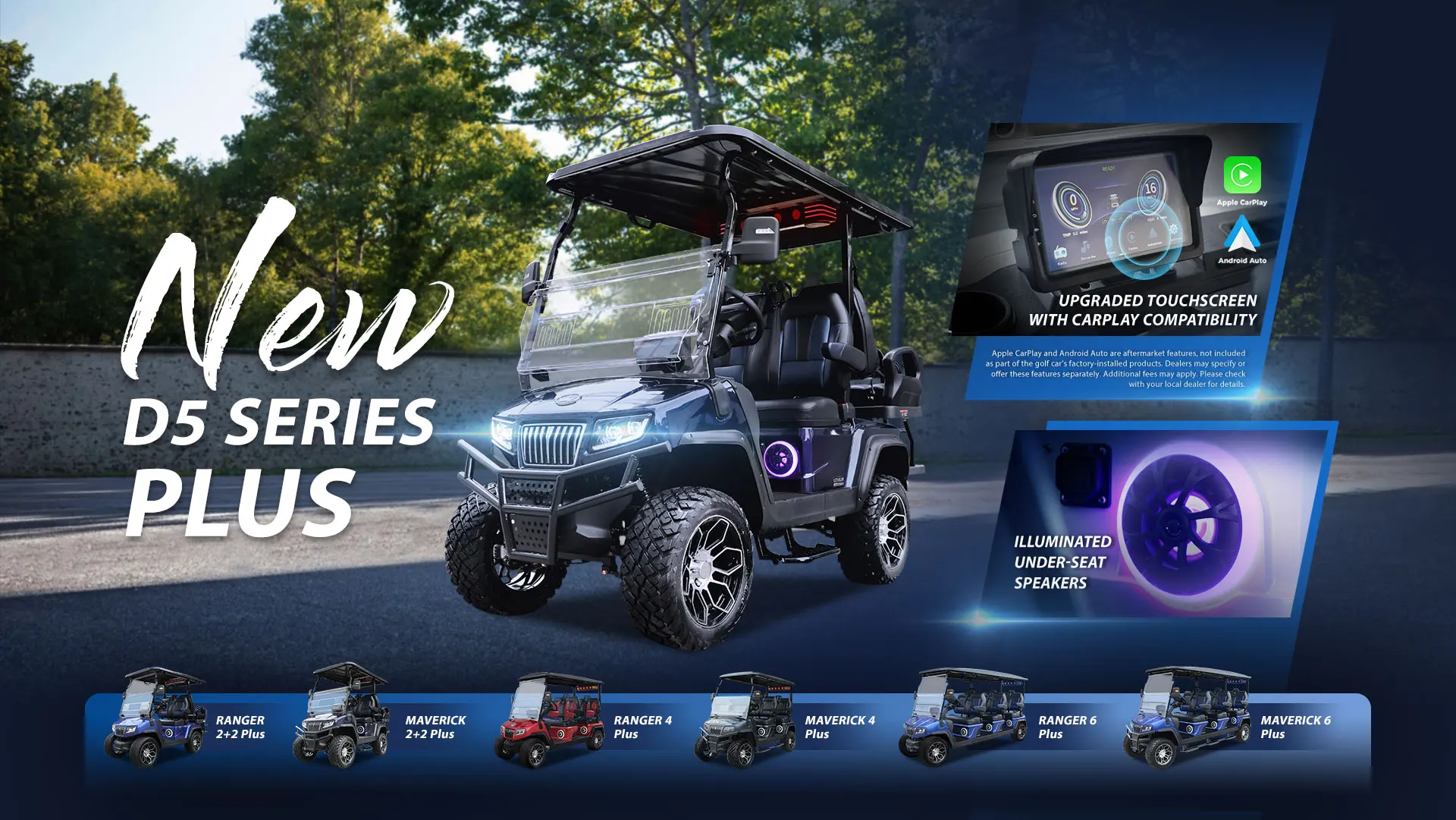 HDK EVOLUTION D5 Maverick 4 Seater Plus New Model Features All Front ...