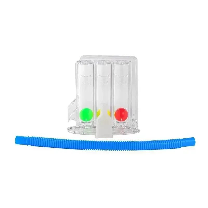 Respiratory Spirometry Lung Function Improvement Trainer With 3 Balls ...