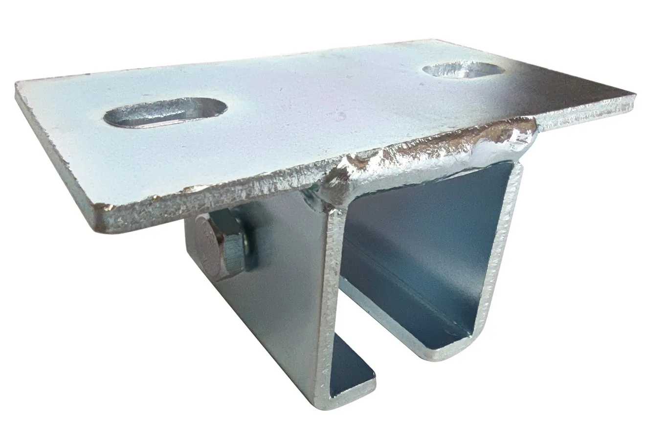 Hanging Door Roller Rail Fixing Bracket Gate Track Bracket - Buy Steel ...