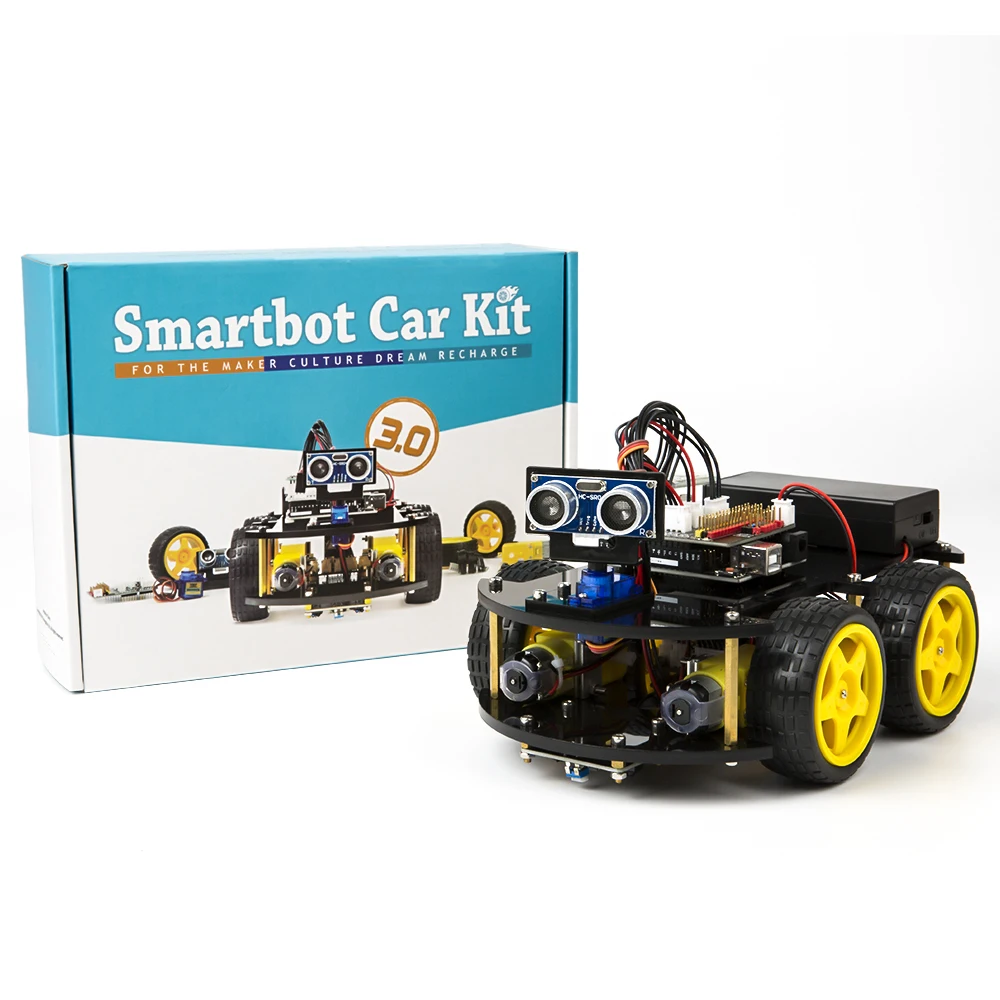 Smartbot Car Kit - Intelligent and Educational Toy Robotic Kit for Kids