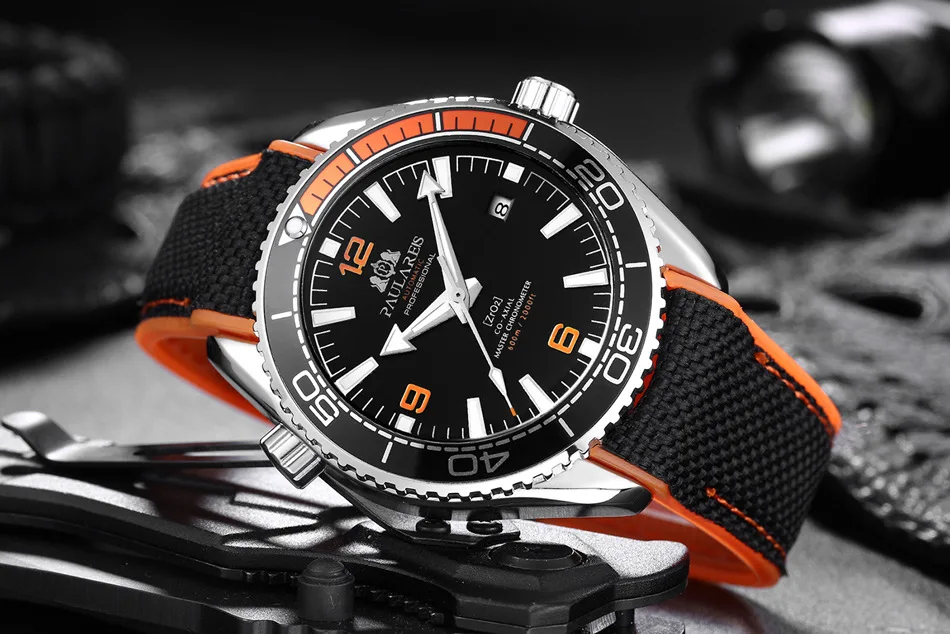 PAULAREIS Luxury Waterproof Automatic Watches for Men