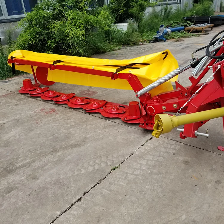 Mini Lawn Tractor Mulcher - Efficient Alfalfa Harvester
