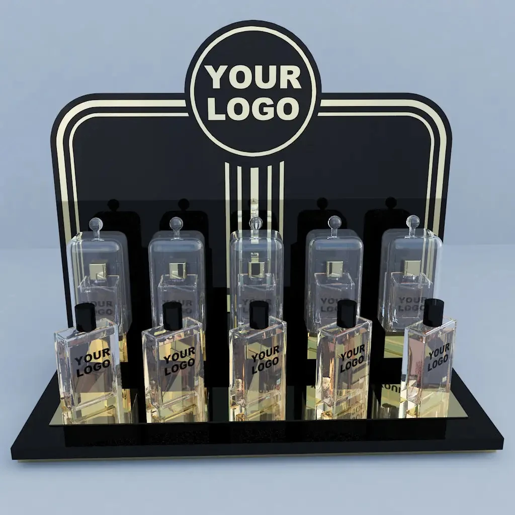 Acrylic Perfume Display Stands - Customizable Beauty Solutions