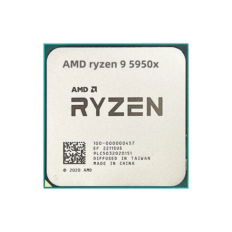 AMD Ryzen 9 5950X Desktop Processor 16 Cores 3.4 GHz Socket 32 threads Computer e5 CPU| Alibaba.com