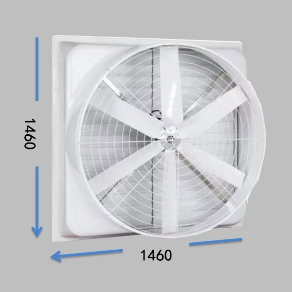 Fuji Micro Dhf-1460 Fiberglass Cone Circulation Fans Agd Metal Box Cow ...