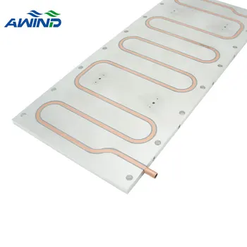 Aluminum Thermal Cooling Heatsink Water Liquid Nitrogen Cooling Plate ...