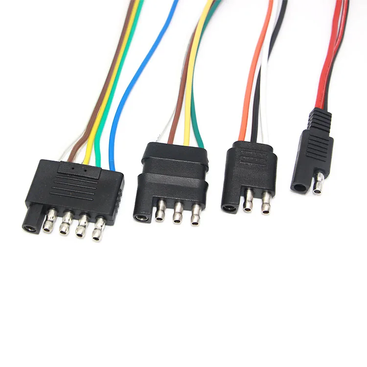 12v 4-core Trailer Light Wiring Harness - Buy Wiring Harness,Trailer ...