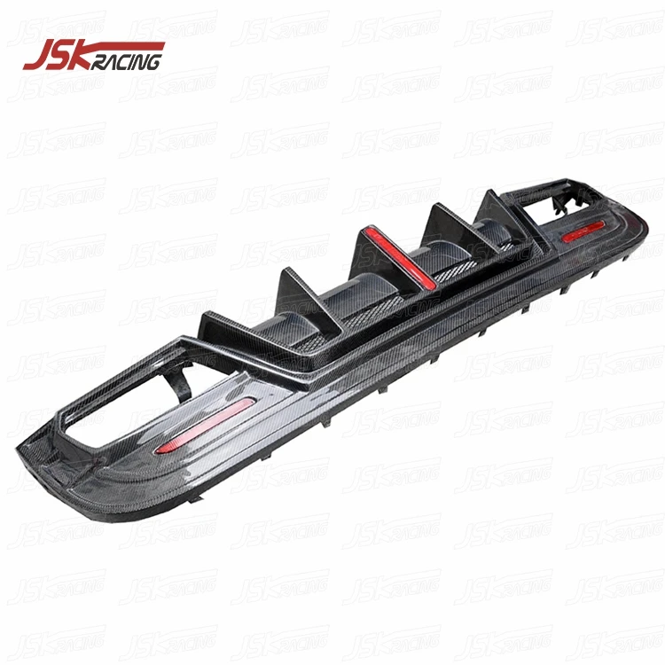CARBON FIBER REAR DIFFUSER for 2014-2019 MERCEDES BENZ GLA-CLASS X156 ...