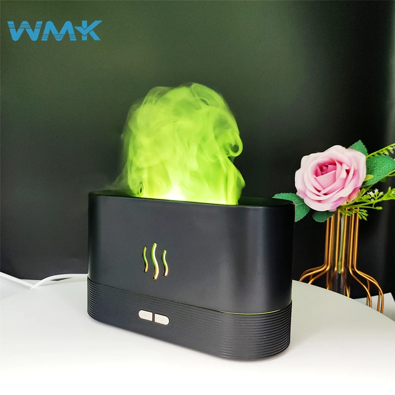 180ml 3d Fire Ultrasonic Essential Oil Diffuser 2022 Wholesale Electric ...