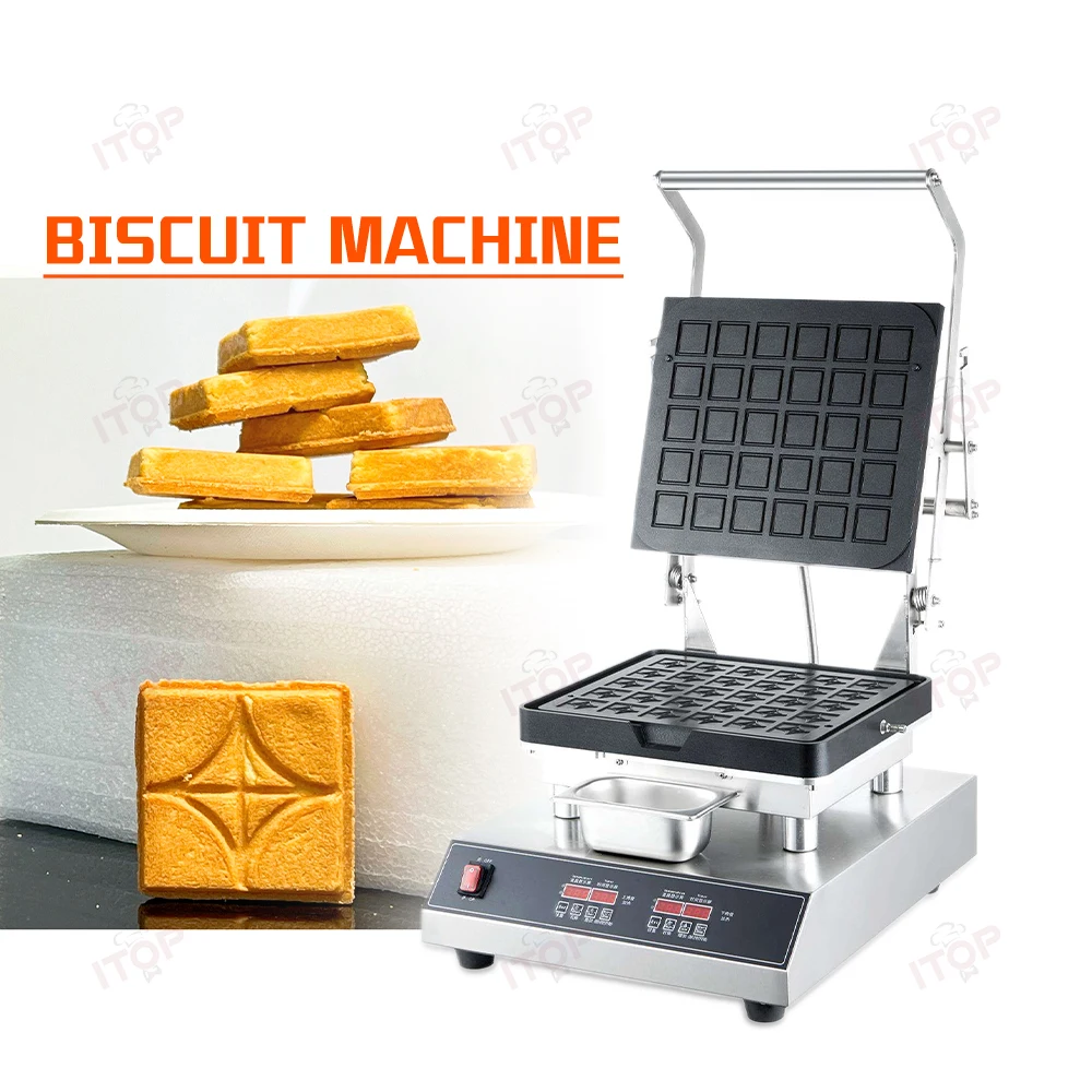 Restaurant Construction-grade Wafer Biscuit Press Forming Maker ...