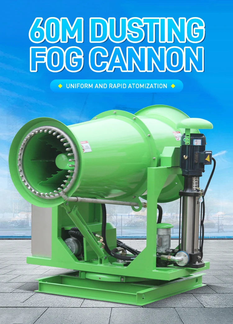Dust Control Mist Cannon - Efficient Suppression Equipment