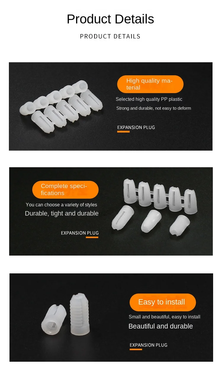 M4 Conjoined Row Plug Self-tapping Screw Cabinet Embedded Parts ...