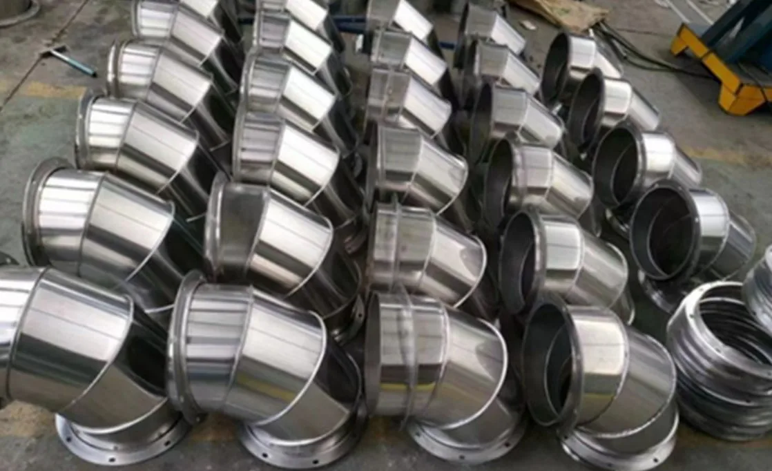 Galvanized Sheet Spiral Duct Elbow For Ventilation Ductwork Joint - Buy ...