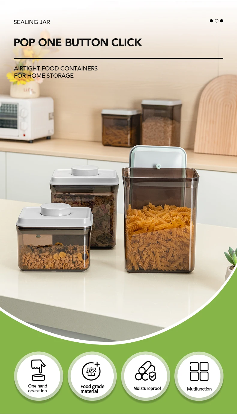 Wholesale Kitchen Storage Organizer stackable Pantry Storage Boxes ...