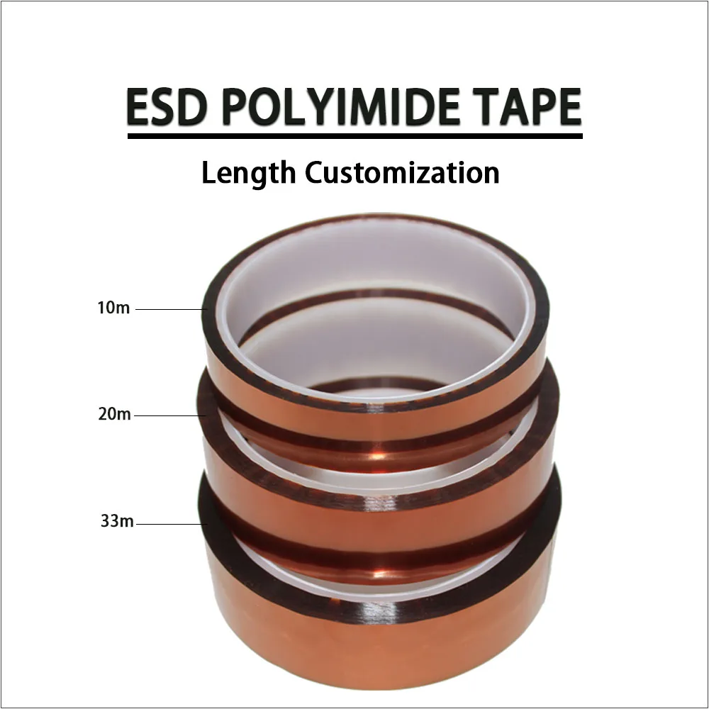 High-temp Heat Resistant Masking Electrical Insulation Low Anti Static Polyimide Pi Film ...