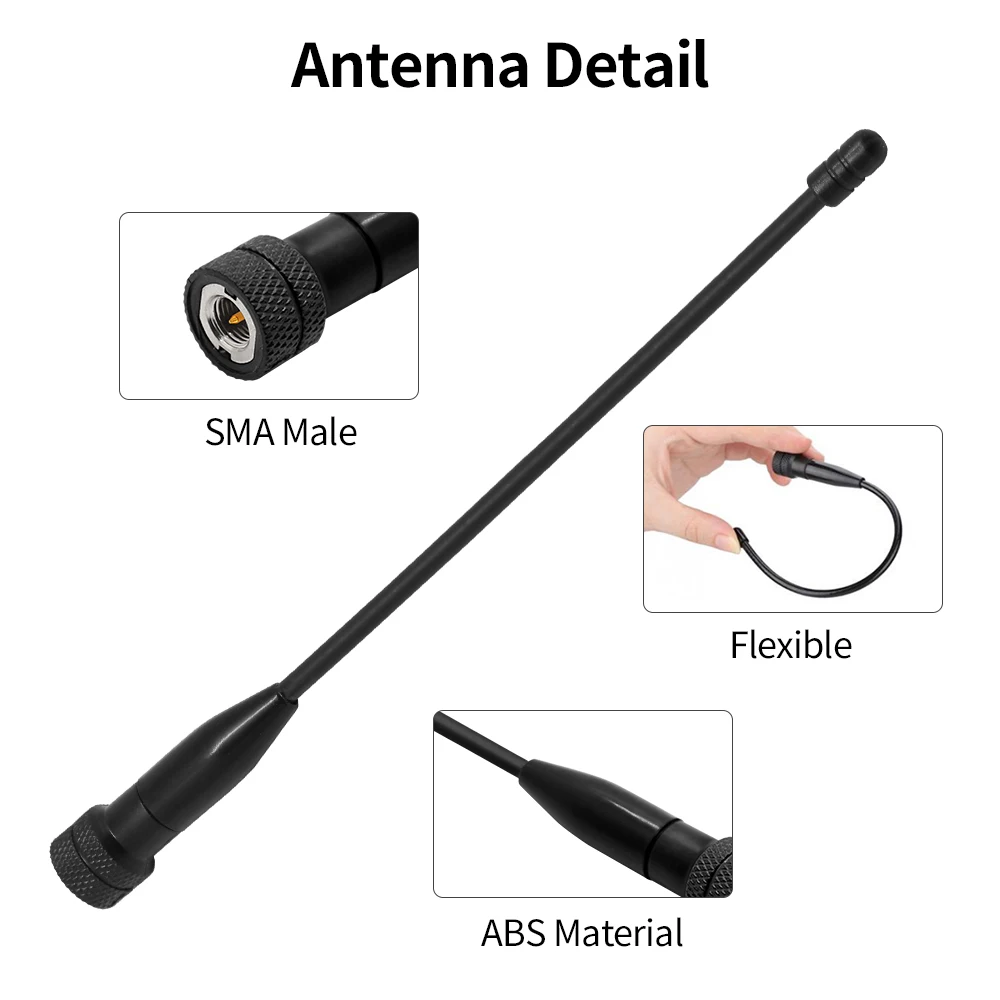 136-174mhz Walkie Talkie Antenna With Sma-female Connector Vhf Antenna - Buy Walkie Talkie ...