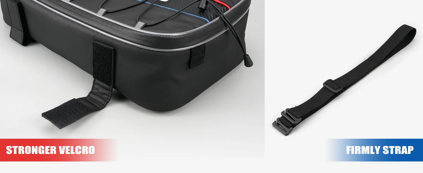 NiceCNC Expandable Motorcycle Top Case Bag for BMW F850GS R1250GS | 20L ...