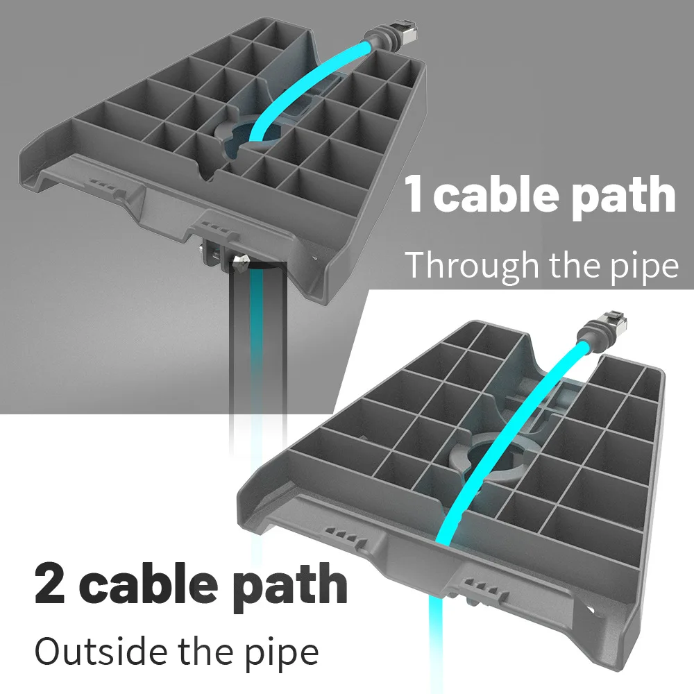 Starlink Gen 3 Pole Mount Adapter - Standard Dish Mount