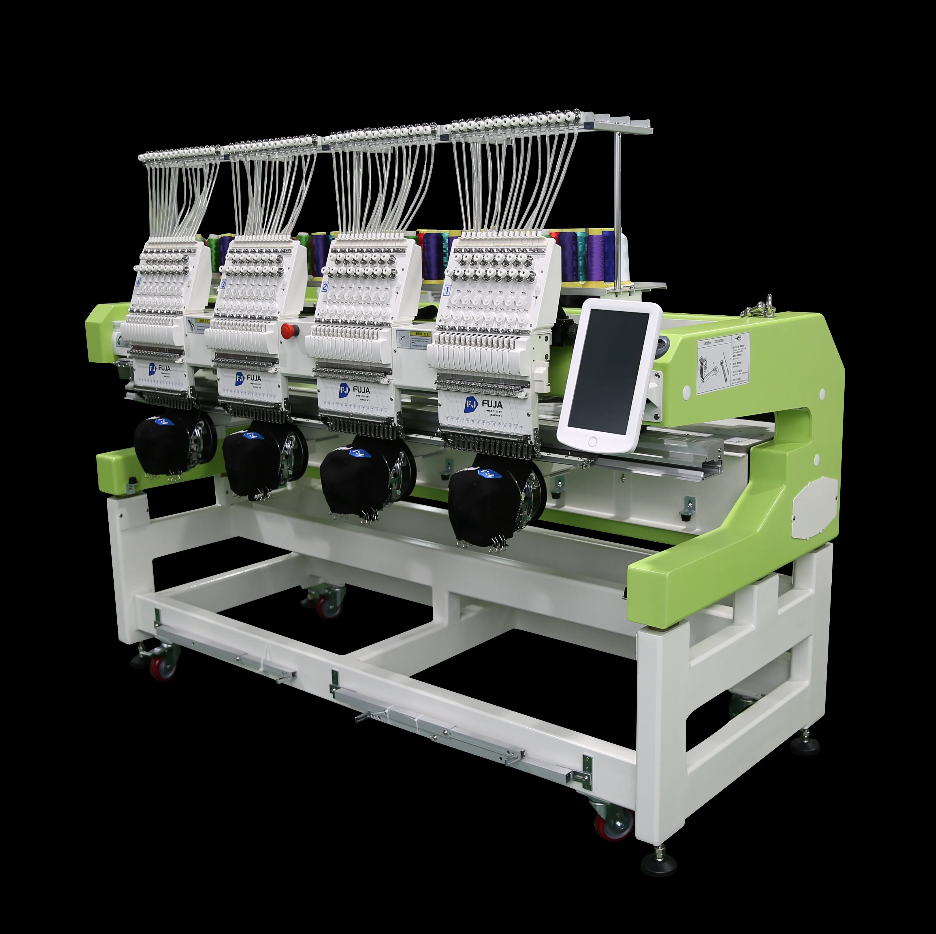 Industrial 12 15 Needle 4 Head Computer Embroidery Machine Automatic ...