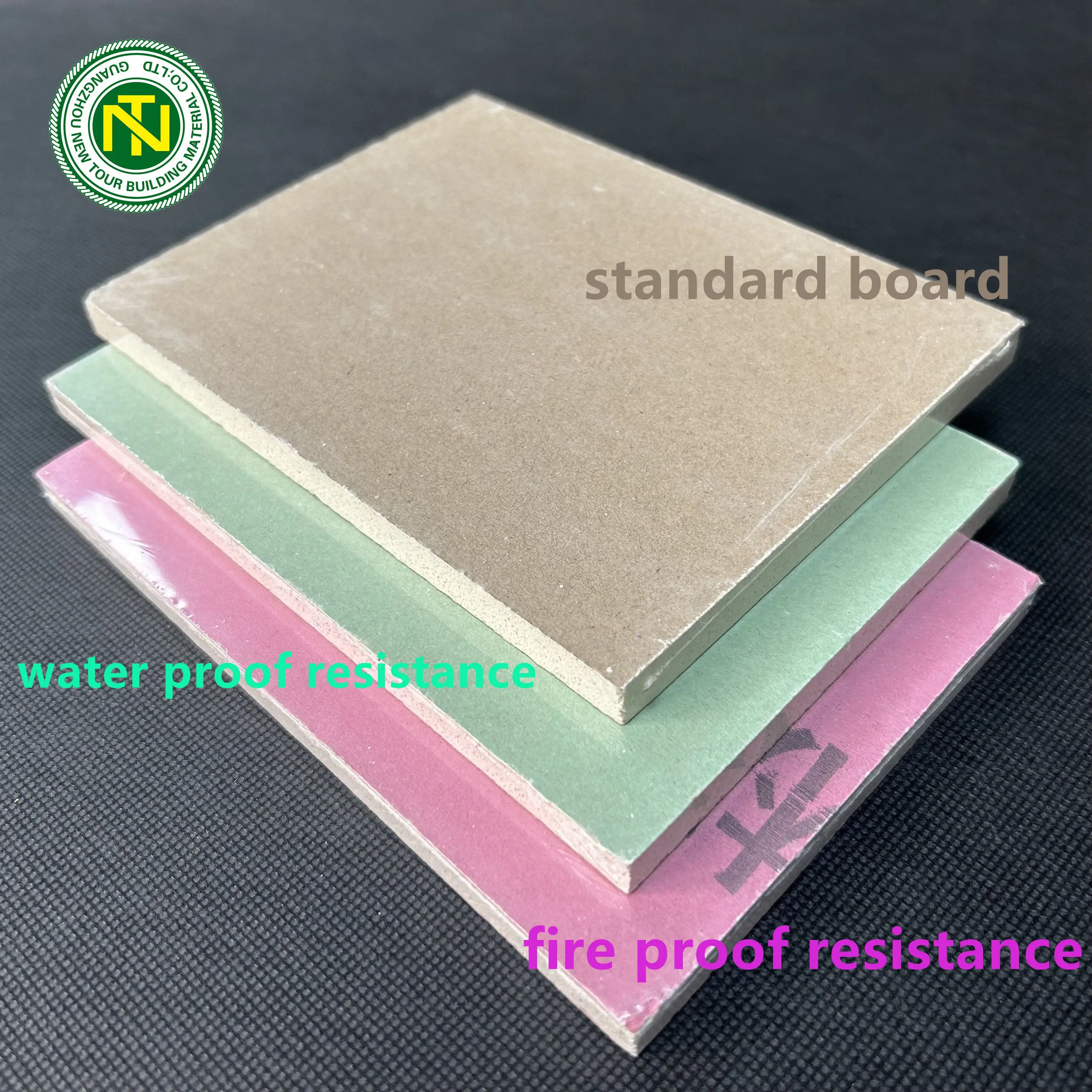 Plaster Fire And Moisture-proof Gypsum Board For Suspension Ceiling And ...