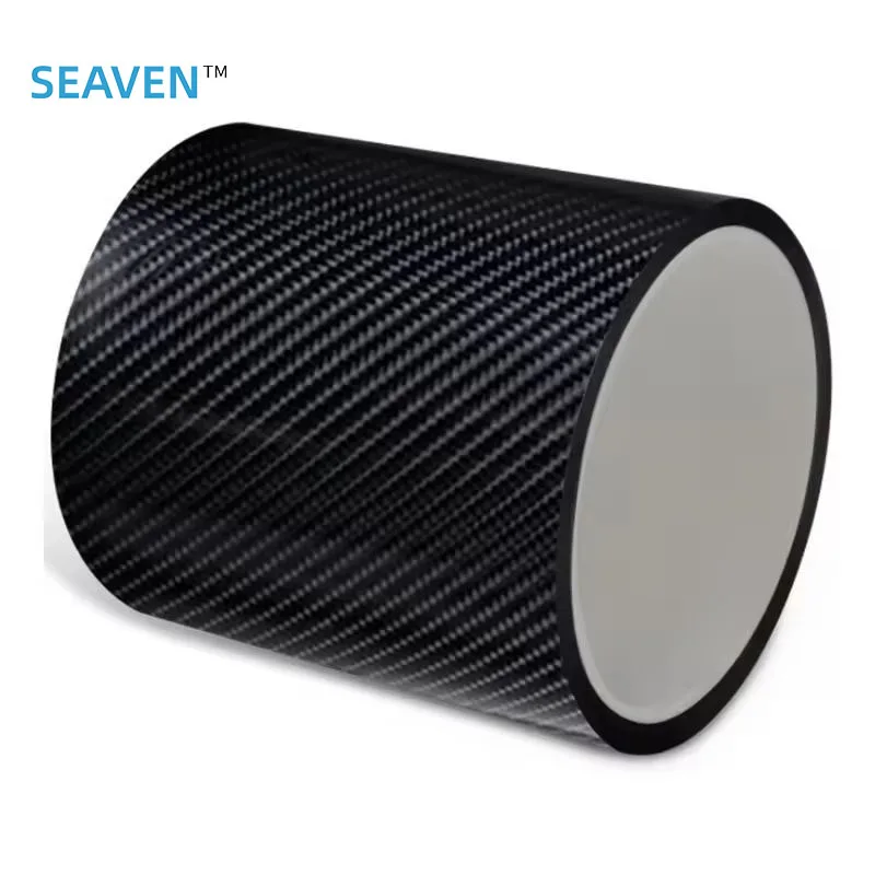 Car Universal Body Decals Film Nano Waterproof Repeated Use 5D Black ...