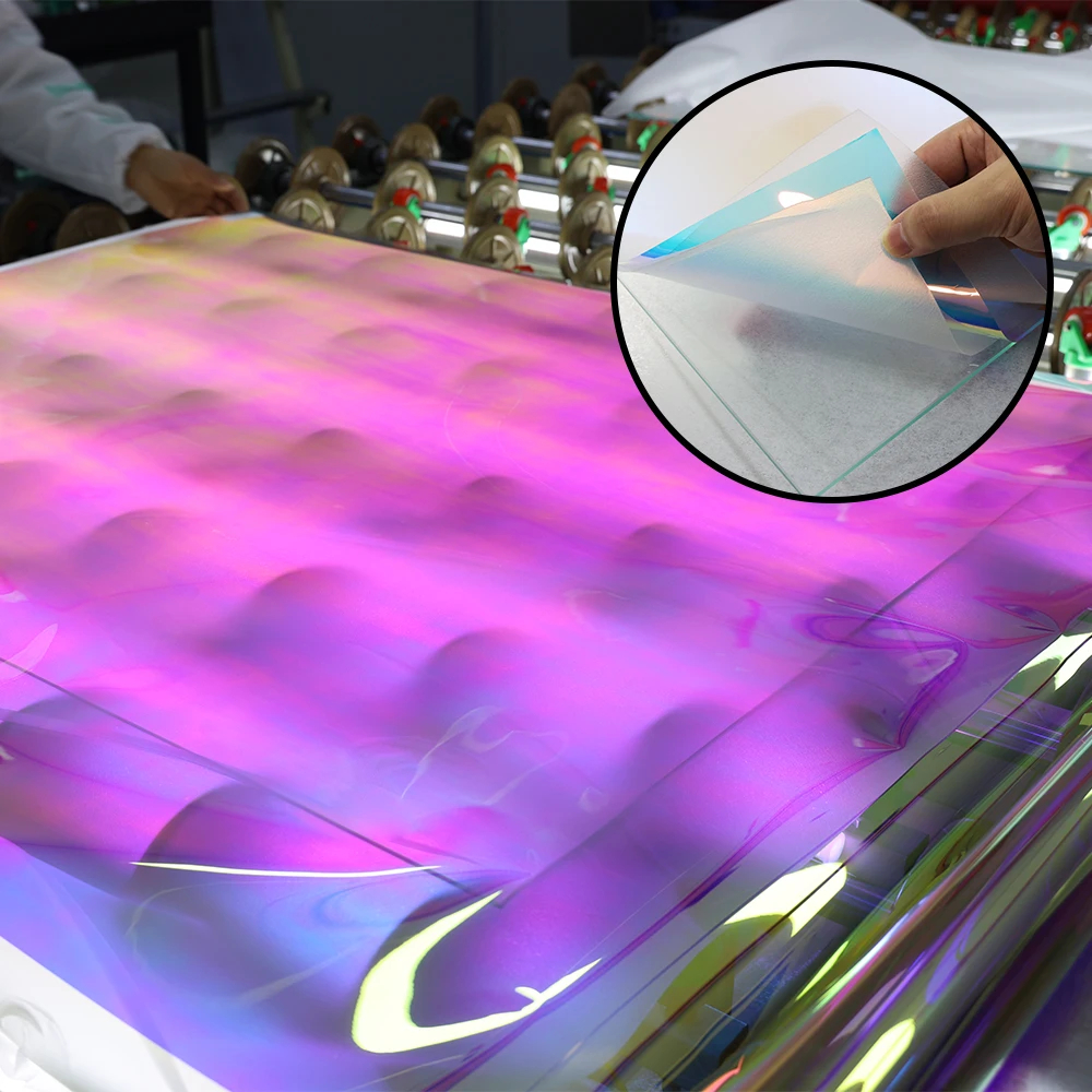 Shopping Mall Commercial Office Building Rainbow Colorful Self Adhesive ...