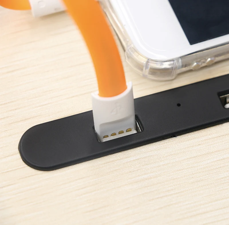 Rectangular Charger - Dual USB Block for Desk Convenience