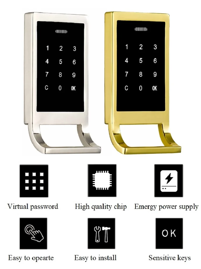 Hot Sale Electronic Keypad Digital Locker Lock with Smart Rfid ...