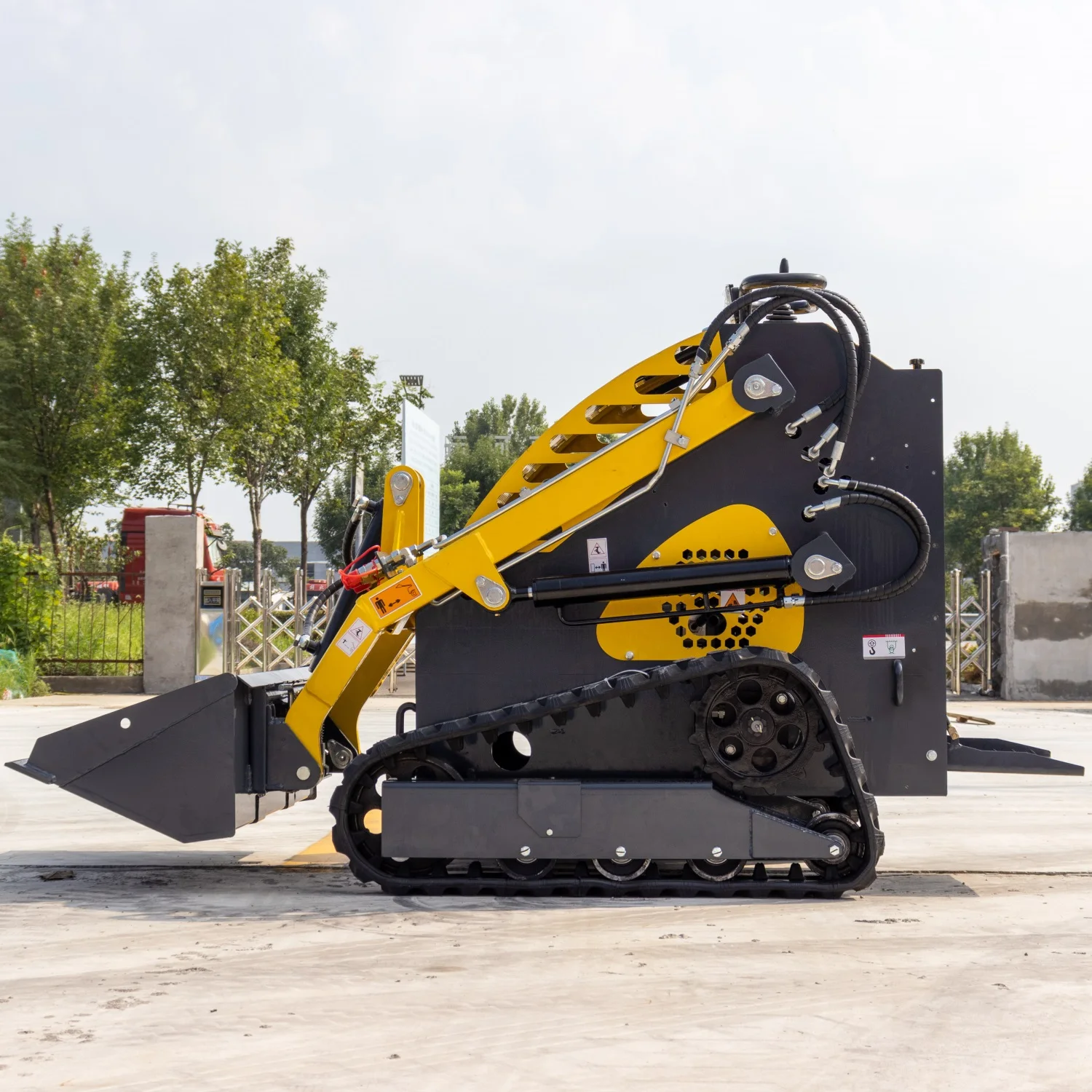 Best Heavy Duty Mini Skid Steer Loaders Ce Epa Approved 1 Ton Mini Skid ...