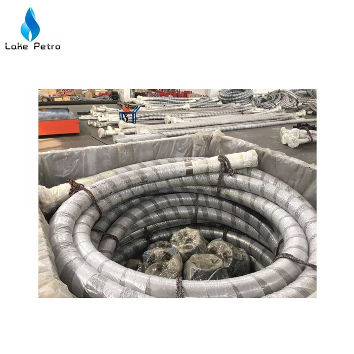 Api 16c / 16d Kill / Choke Manifold Flexible Hose Rubber Well Drilling ...