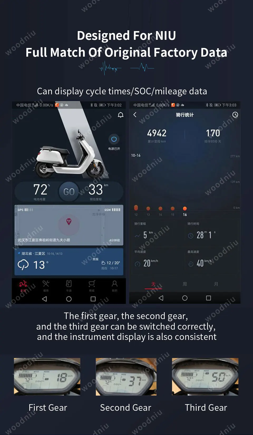 For Niu N1 N2 Nqi Nqis Ngt U+ Uqi+ M+ Mqi+ Lithium Battery Large ...