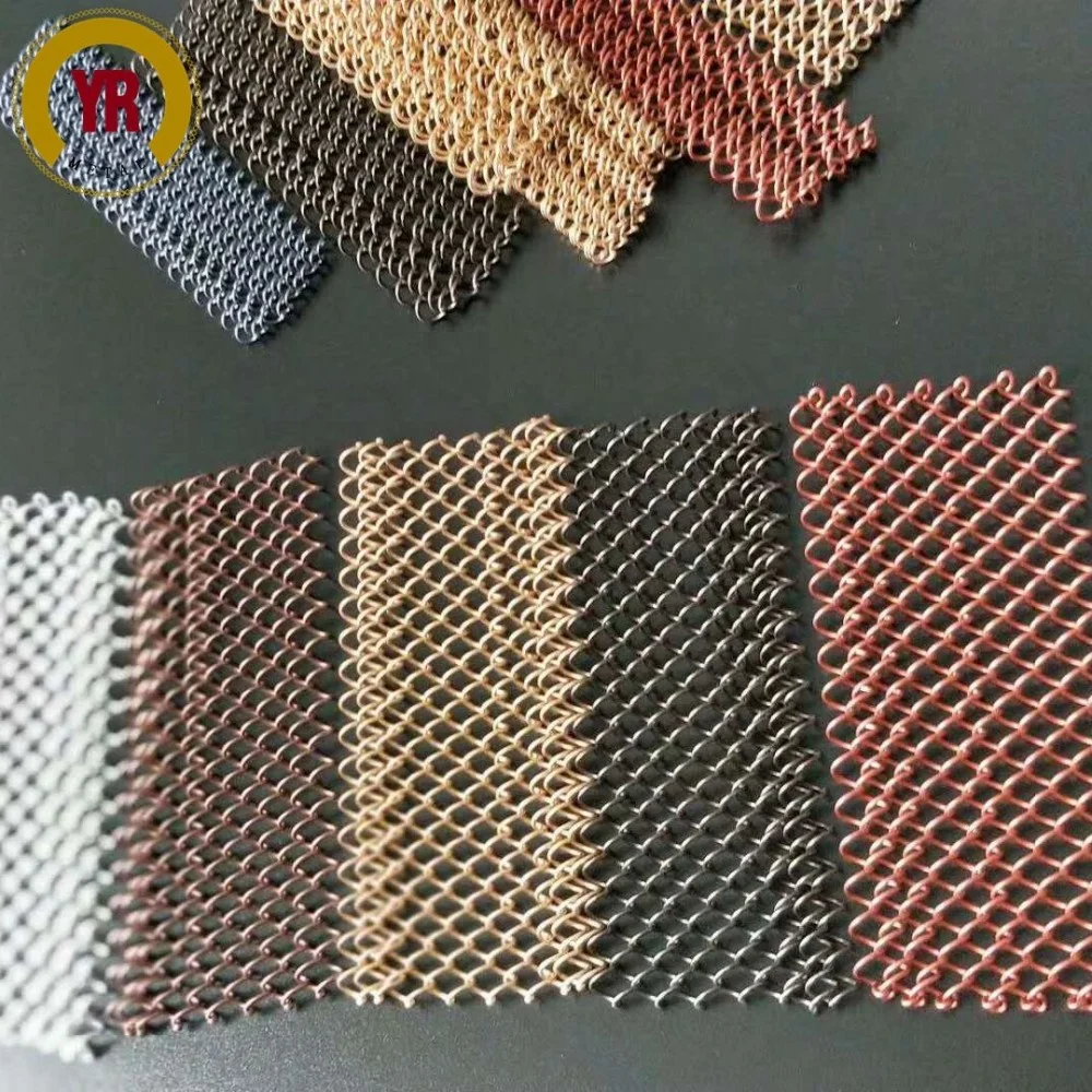 Flexible Metal Mesh Fabric for Clothing and Curtains