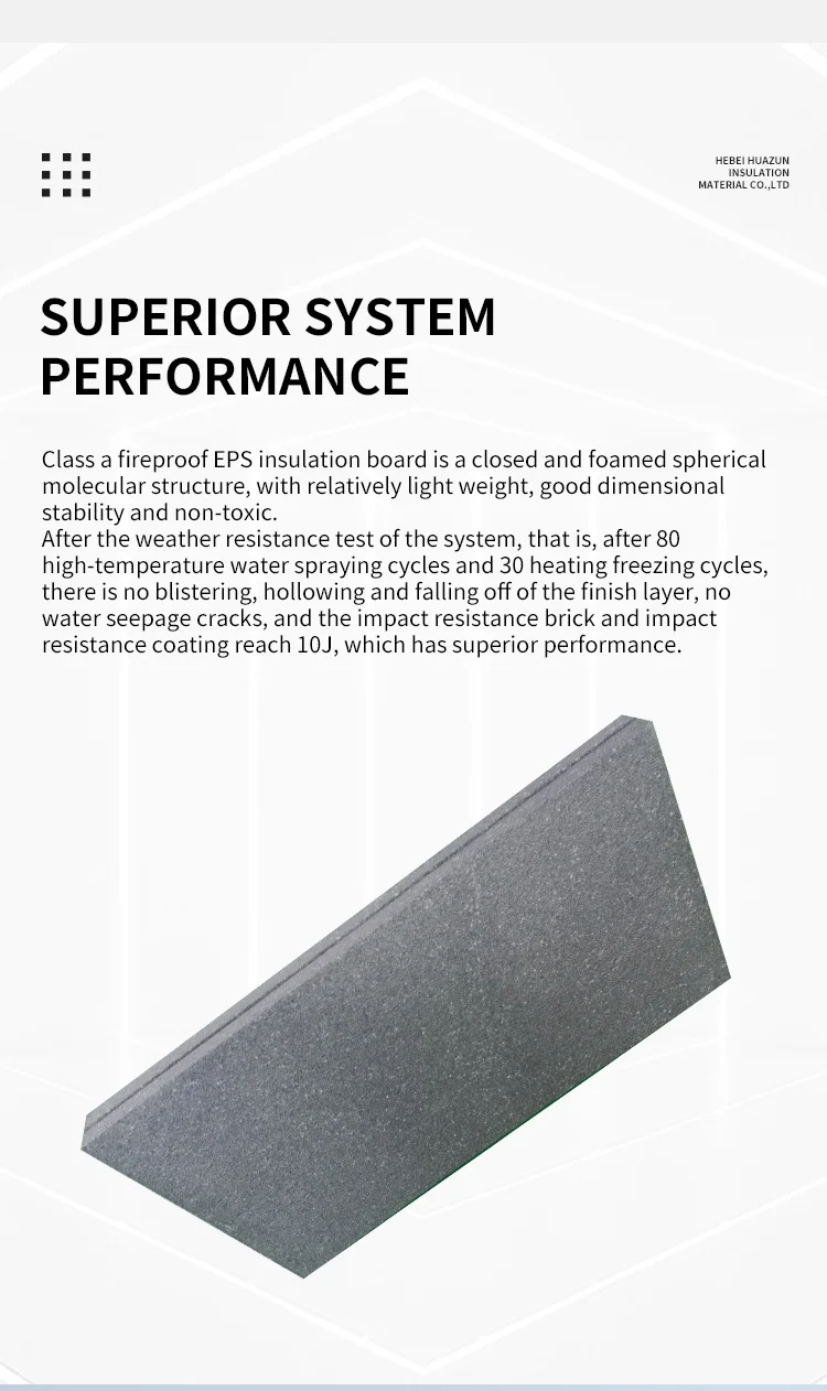 Thermal Insulation Graphite Polystyrene Insulation Board G-eps Board ...