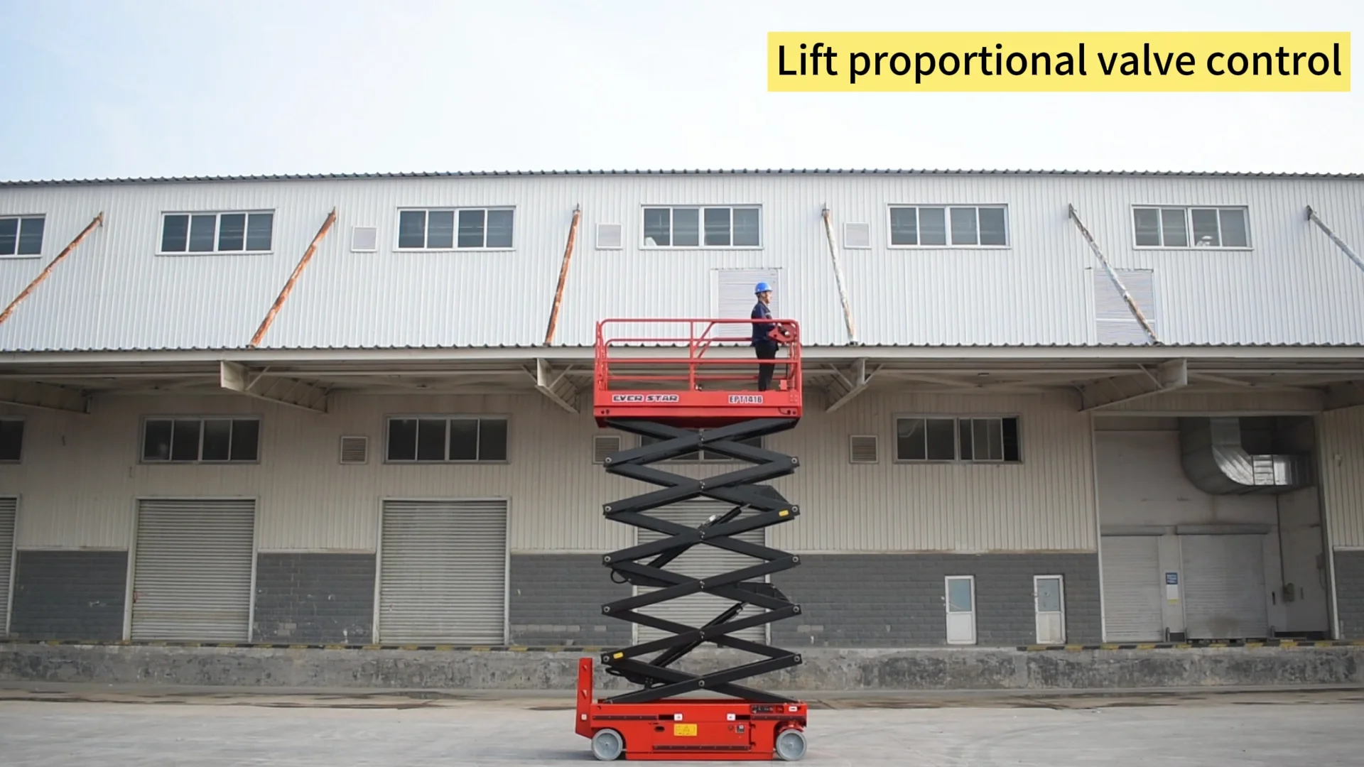 6-14m Mobile Electric Manlift Scissor Lift Electric Motor Price Aerial ...